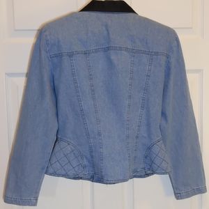 PG Collections | Jackets & Coats | Pg Collections Denim Jacket Size 8 ...